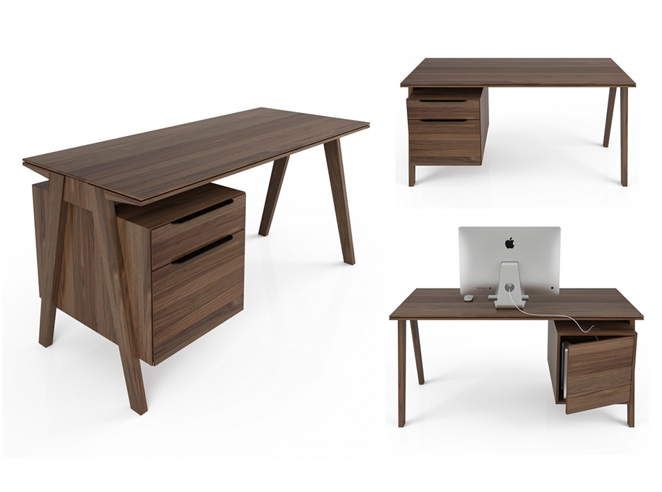 Huppe Howard Modern Home Office Desk - MIG Furniture