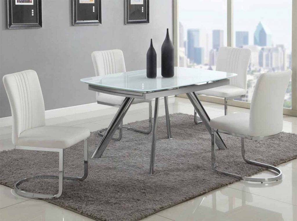 Alina Extendable Dining Table by Chintaly - MIG Furniture