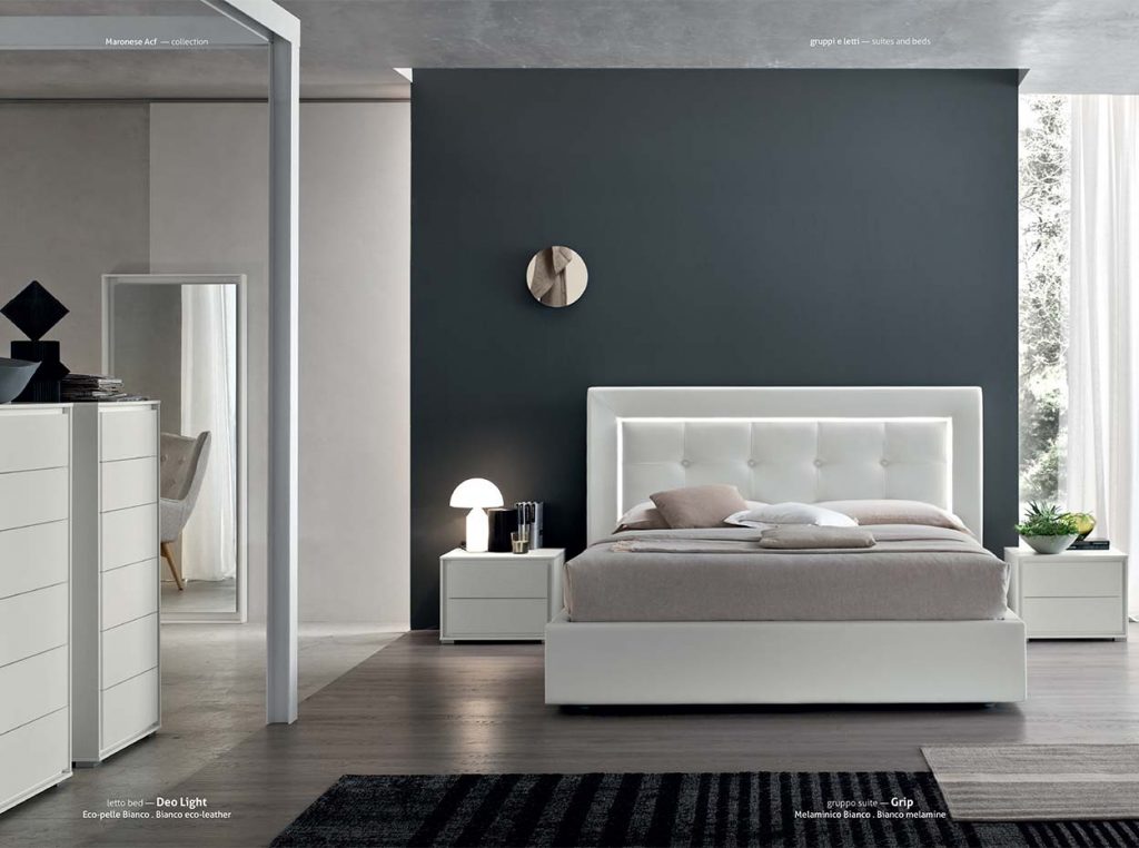 Deo Light Italian Bedroom by Maronese ACF - MIG Furniture
