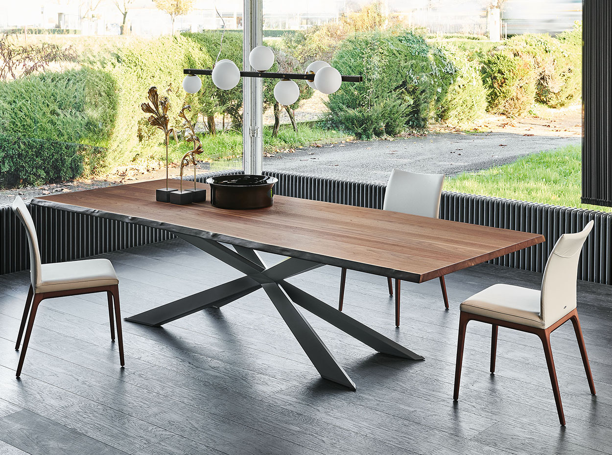 Spyder Wood Modern Dining Table By Cattelan Italia MIG Furniture