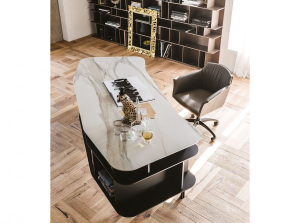 Wall Street Exceptional Office Desk by Cattelan Italia - MIG Furniture
