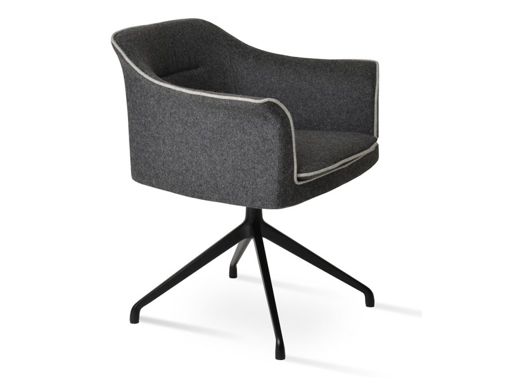 London Arm Swivel Spider Chair by SohoConcept - MIG Furniture