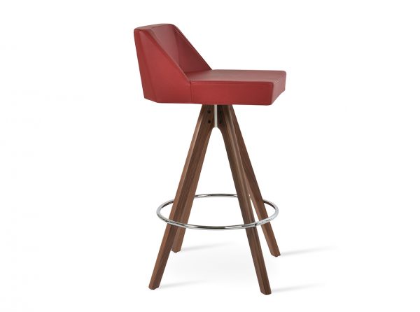 Prisma Pyramid Counter Bar Stool by SohoConcept - MIG Furniture