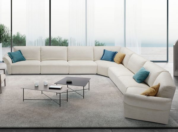 Carrera Sectional Sofa by Franco Ferri, Italy - MIG Furniture