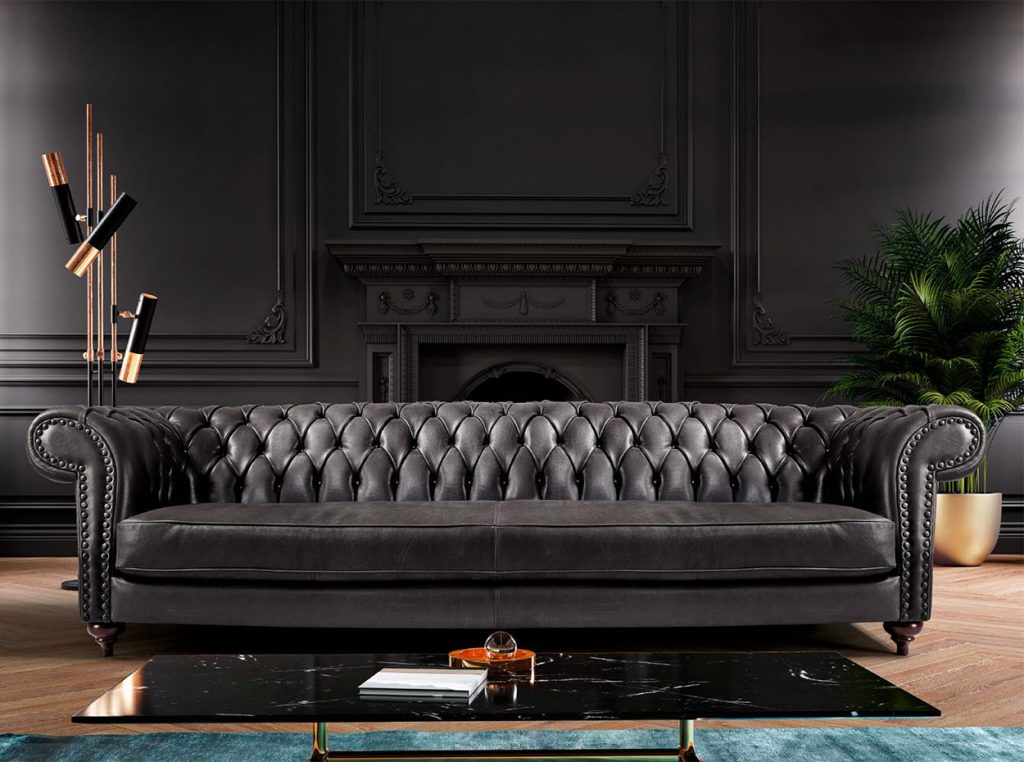 Achille Italian Tufted Sofa by Franco Ferri - MIG Furniture