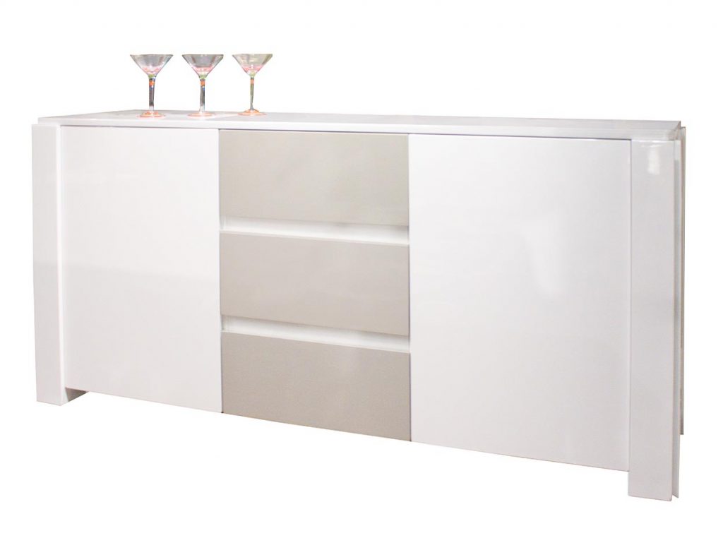 Modern Buffet Natalia White by Sharelle - MIG Furniture
