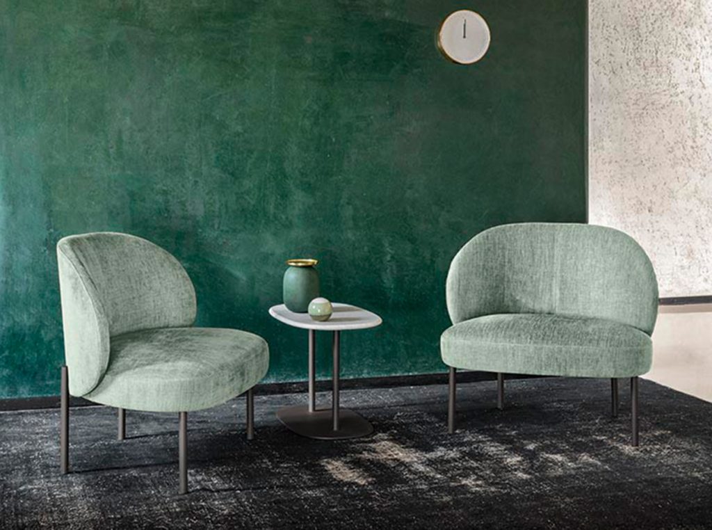 Raku Italian Arm Chair by ALF DaFrè - MIG Furniture