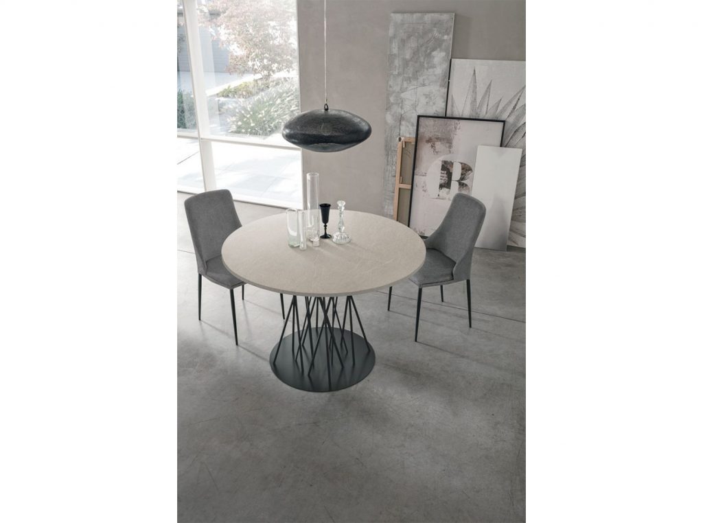 Bamboo Round Dining Table by Sedit - MIG Furniture