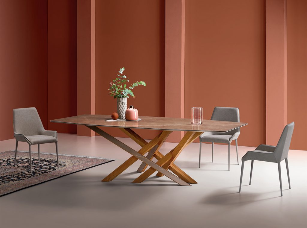 Cross Designer Dining Table by Natisa - MIG Furniture
