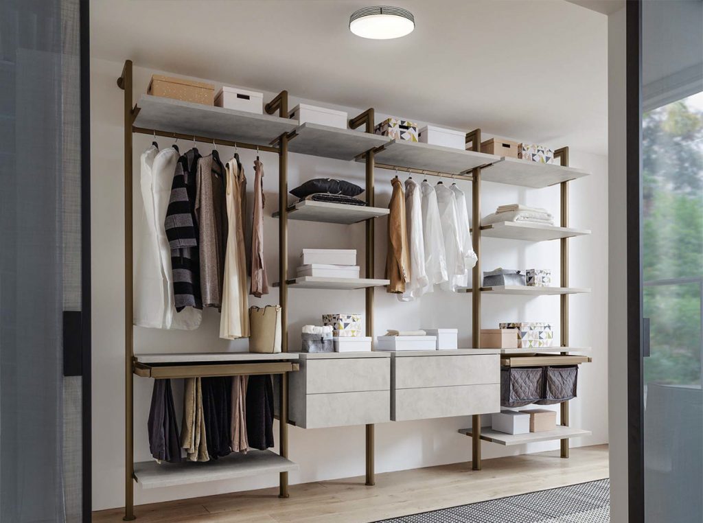 Natasha 724 Italian Walk-In Closet by La Primavera - MIG Furniture