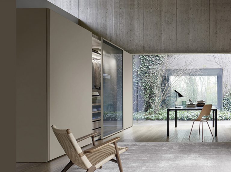 Vertigo Italian Sliding Doors Wardrobe by San Giacomo - MIG Furniture