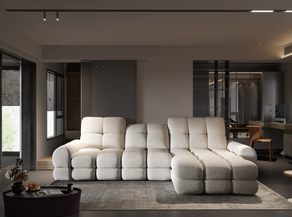 Tollo Mini Sectional Sleeper Sofa - MIG Furniture