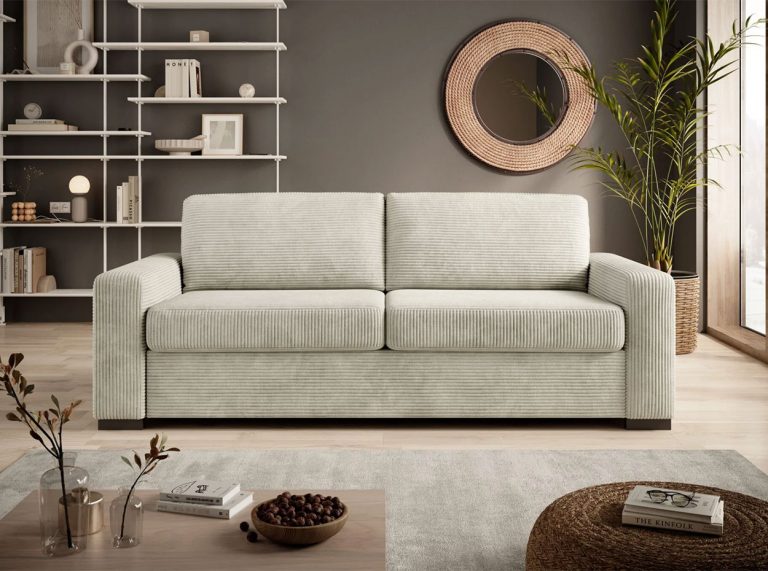 Vanilla Mini Sleeper Sofa Bed - MIG Furniture